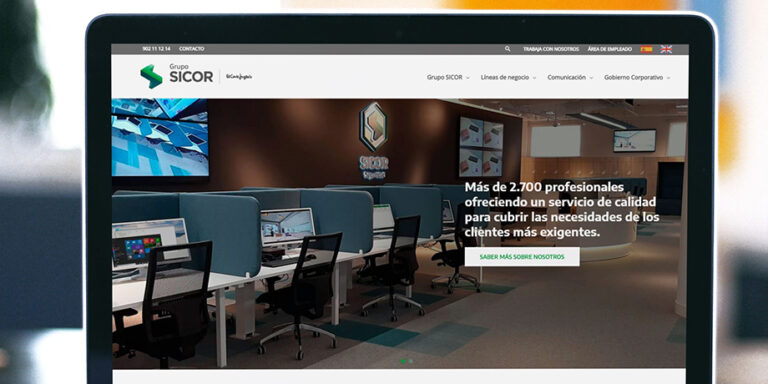 Grupo SICOR presenta su nueva web corporativa - Grupo Sicor
